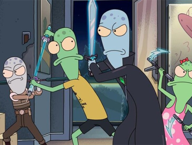 Disney-Plus-Kritik «Solar Opposites»: Blutig-bunte Science-Fiction ...